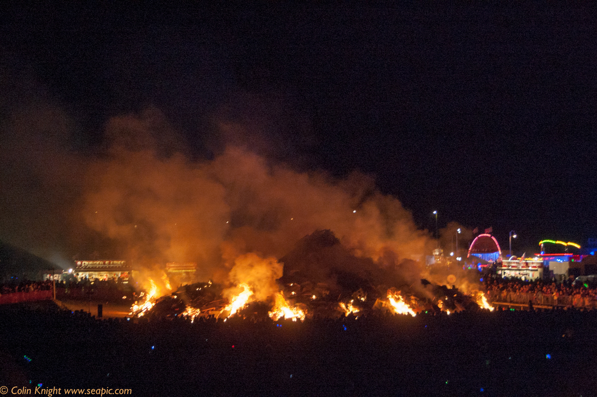 Postcards from Sussex: Littlehampton Bonfire Night