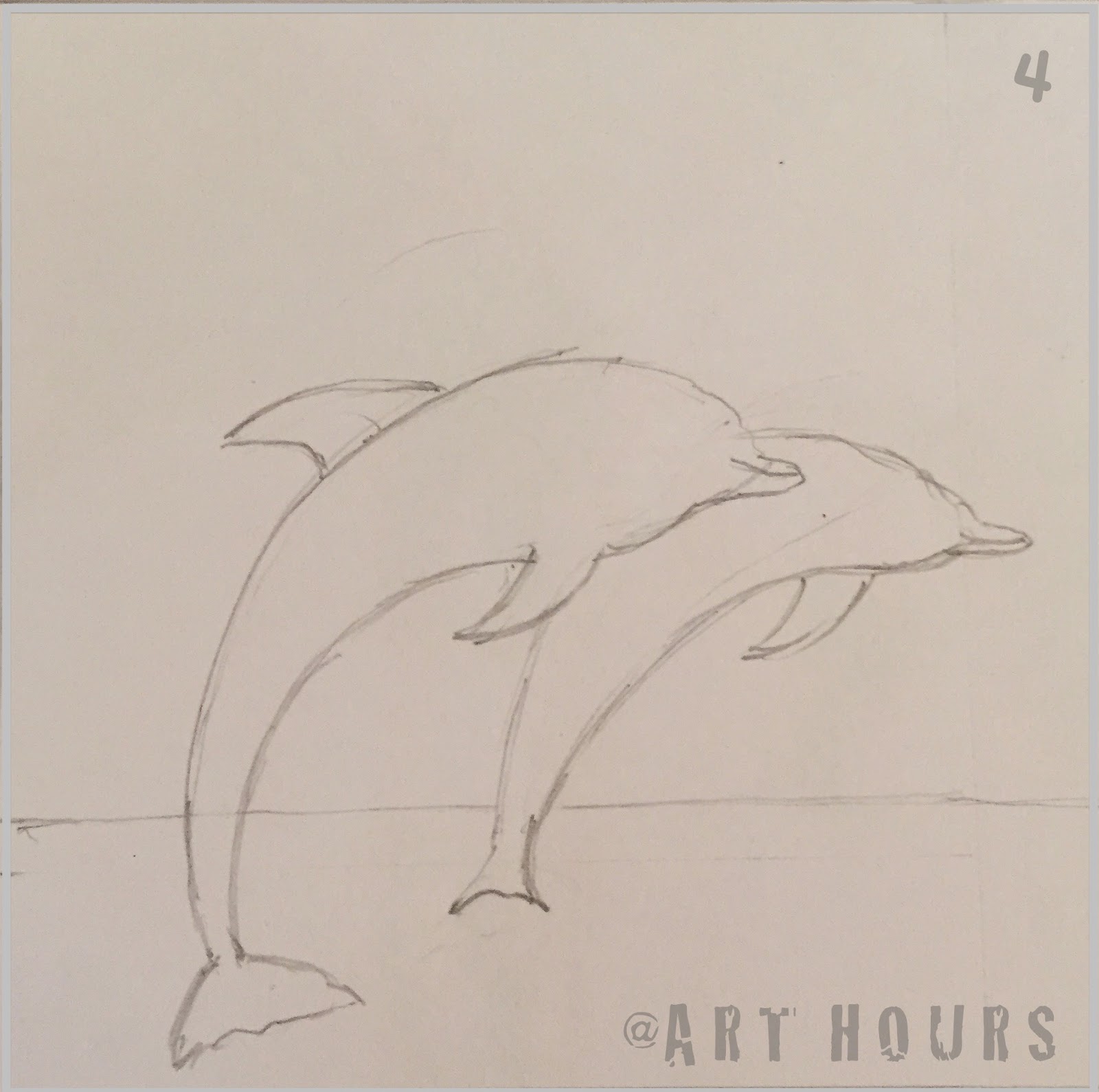 ArchGuide: Sketching the Dolphins: Pencil Shading Guide