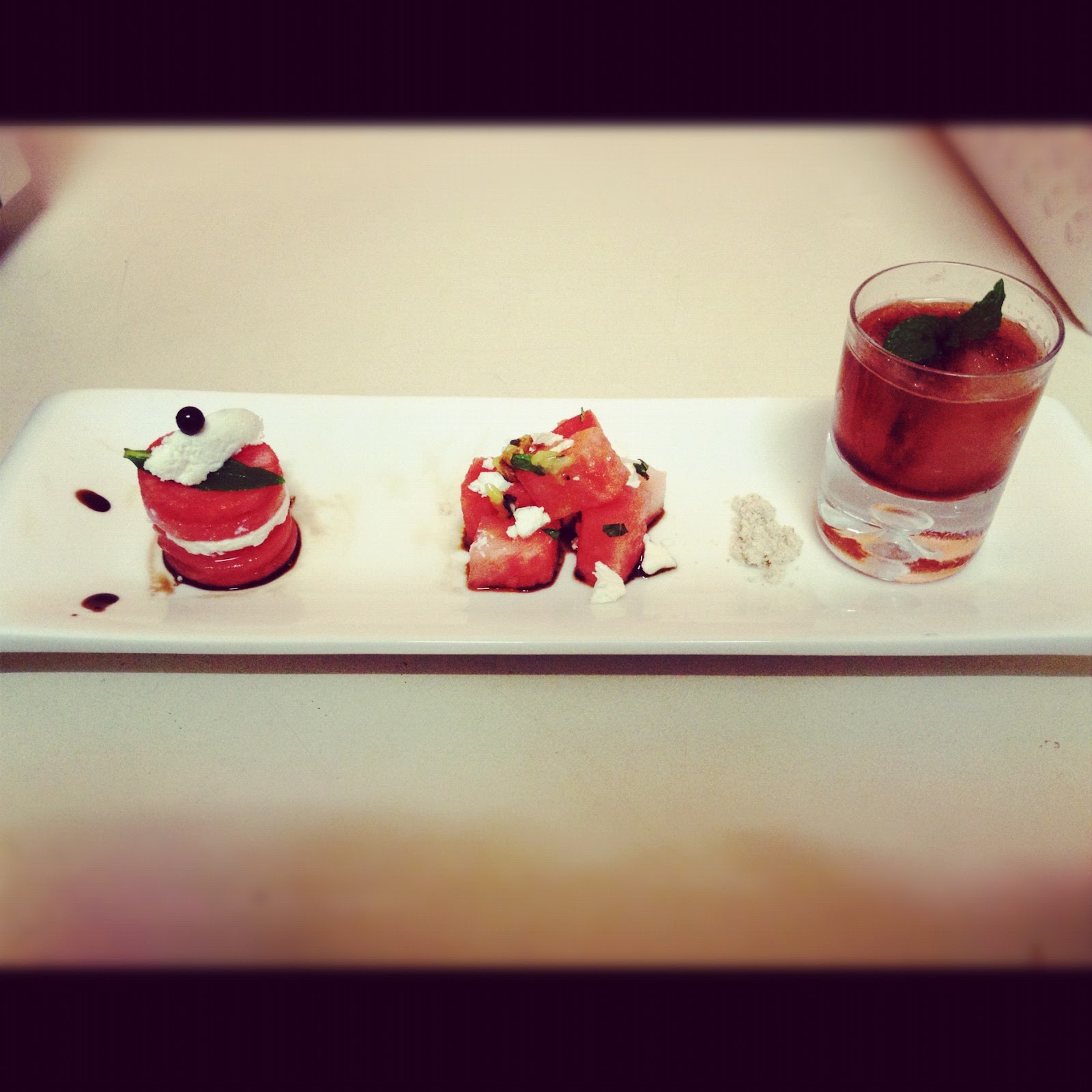 WholeFoodie Kitchen: Watermelon, Feta & Balsamic