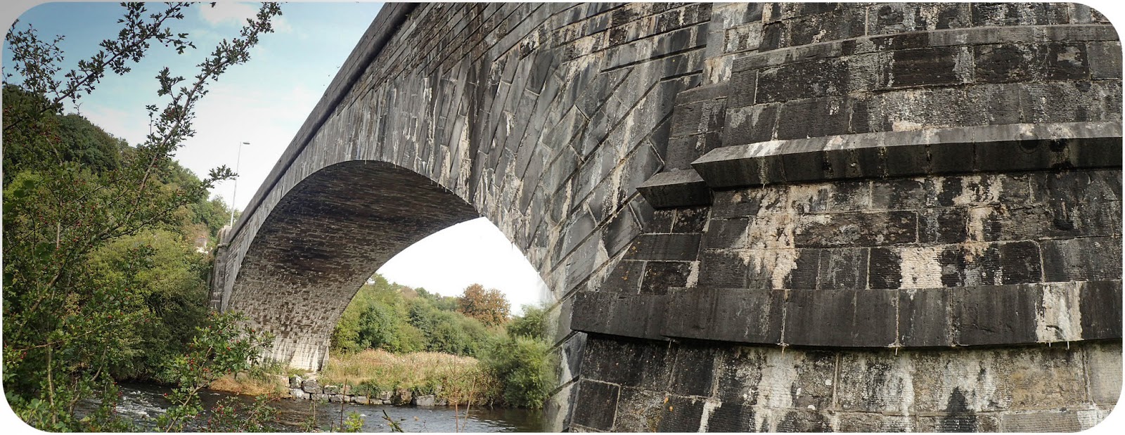 Carmarthenshire Bridges: Llandeilo Bridge crossing the Tywi.