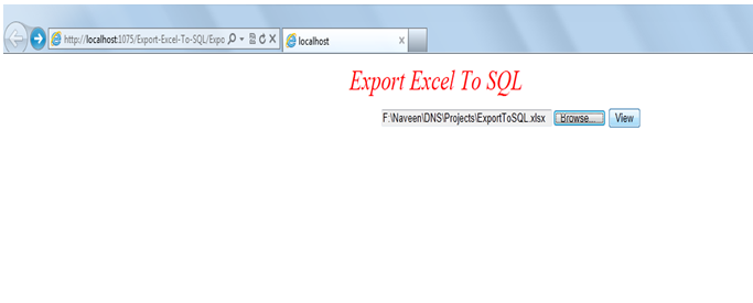 Dotnet With Naveen Export Excel To SQL Database dotnet-with-naveen-export-excel-to-sql-database