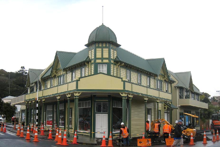 Timespanner: The resurrected former Woods Grocery shop
