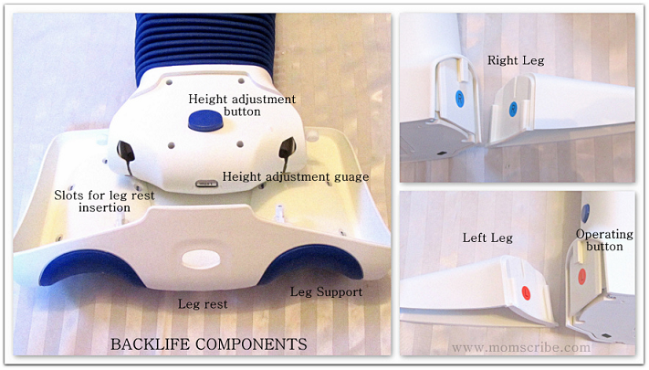 Backlife Continuous Motion Massager Machine for Lower Back Pain Relief ...