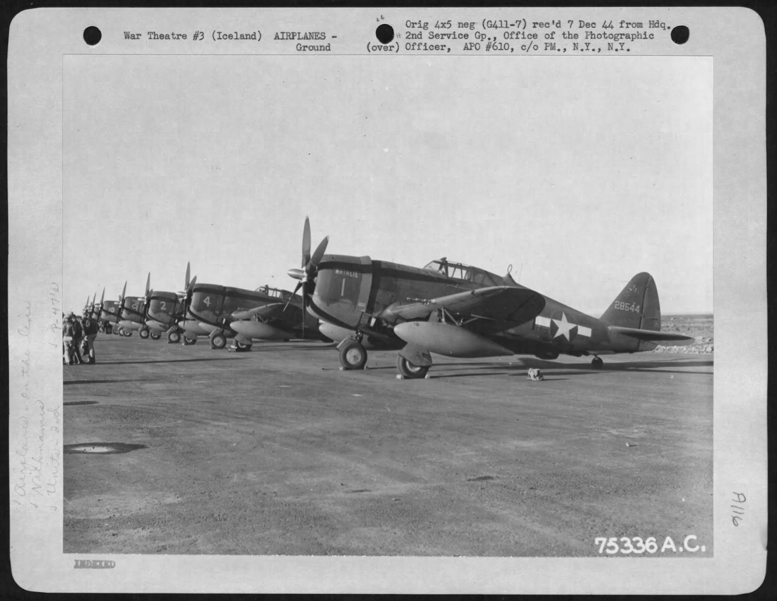 Aircraft Nose Art: Republic P-47, 42-8544