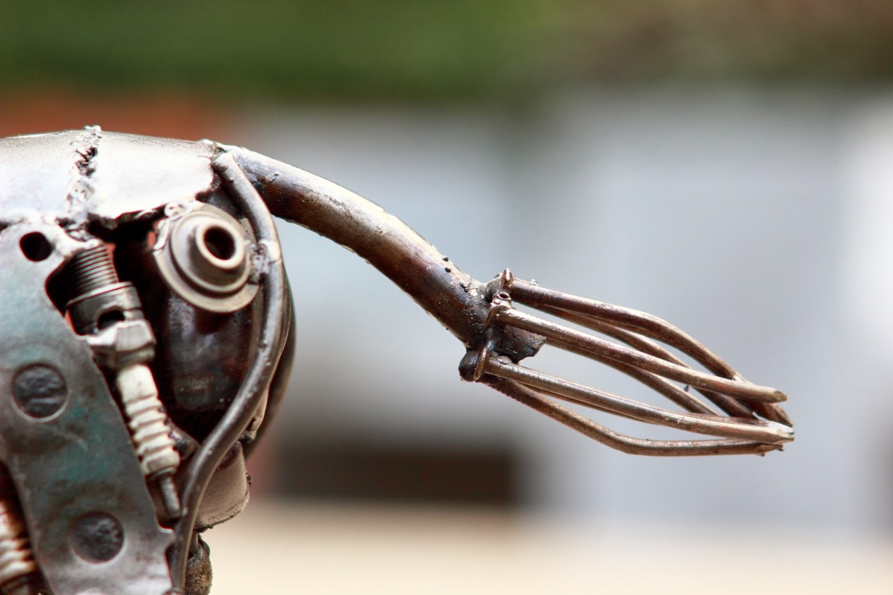 Bull Metal Sculpture