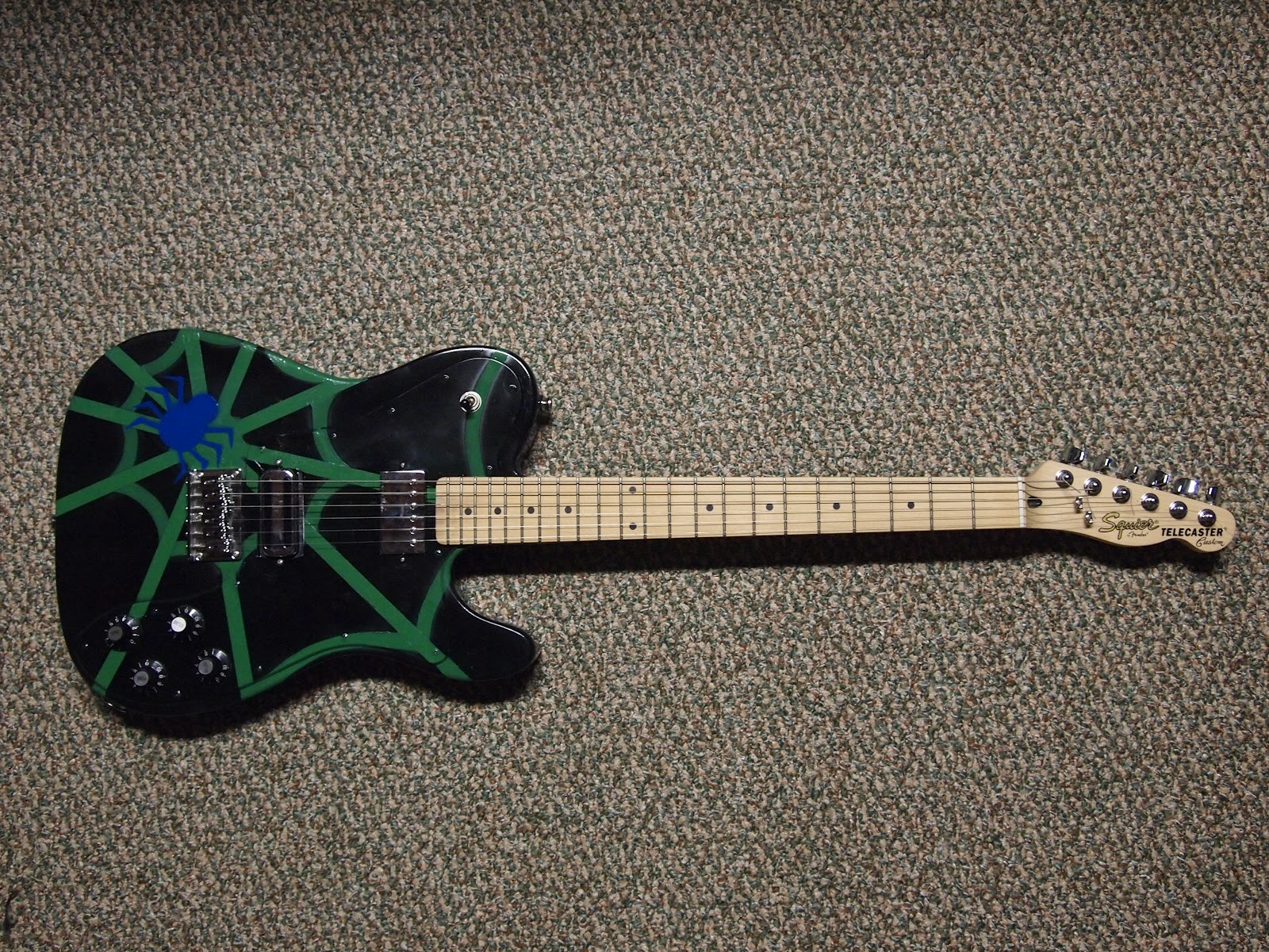 Calypso Guitar Designs: Spider- Fender Telecaster