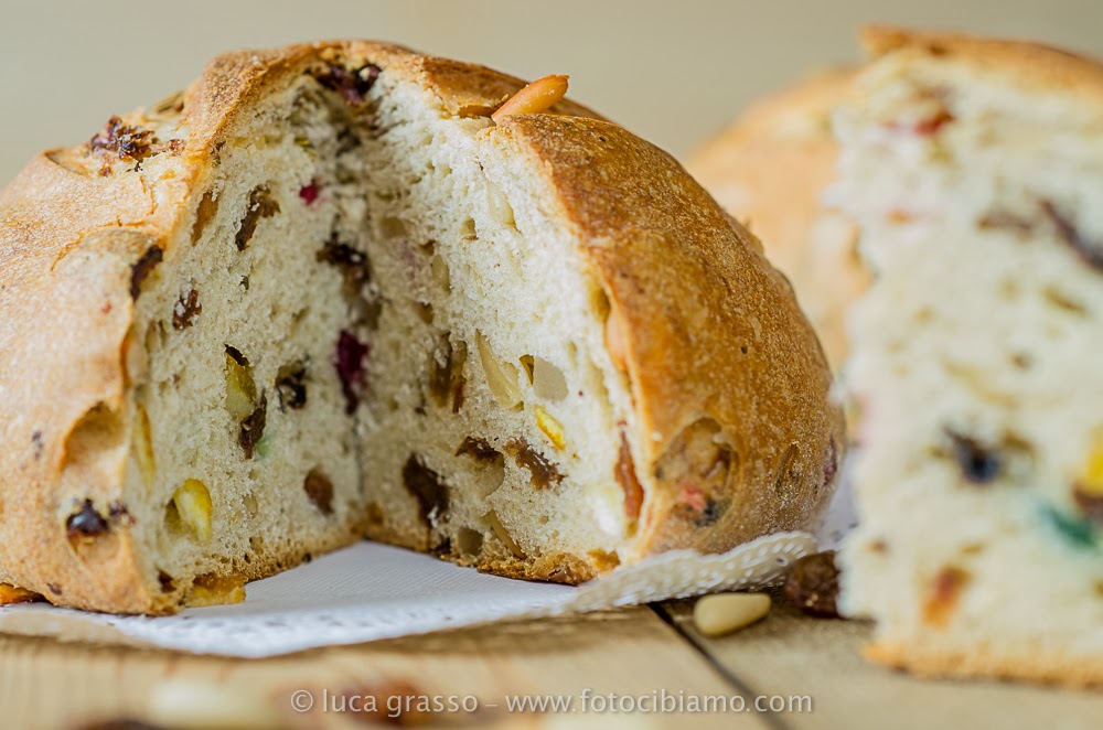 fotocibiamo: PANDOLCE GENOVESE ALTO (pandöçe zenéise)...a lievitazione ...