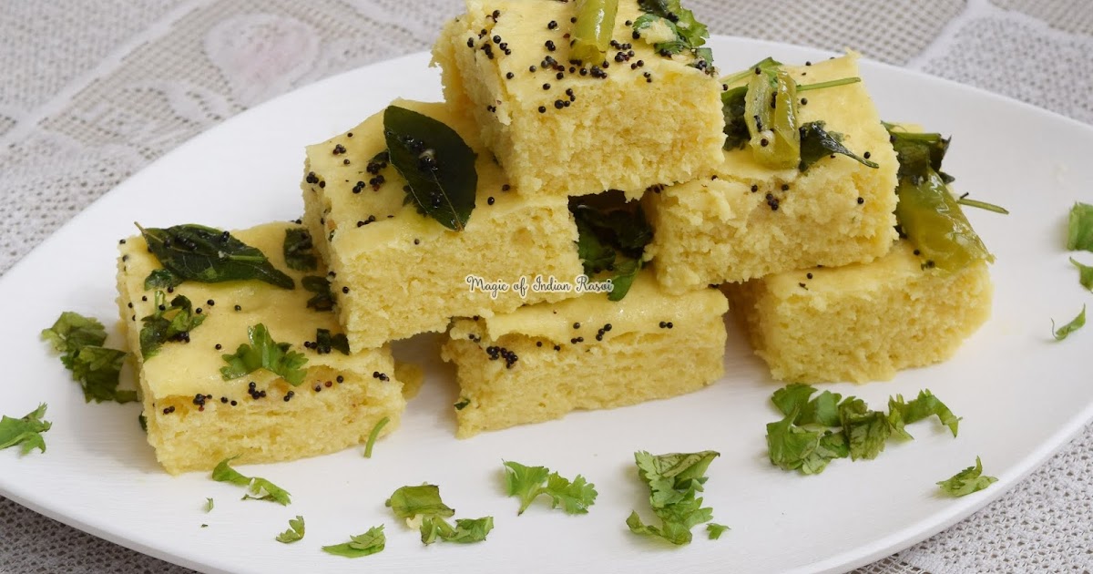 Instant Khaman Dhokla - Nylon Khaman Recipe - Gujarati Rasawala Khaman ...