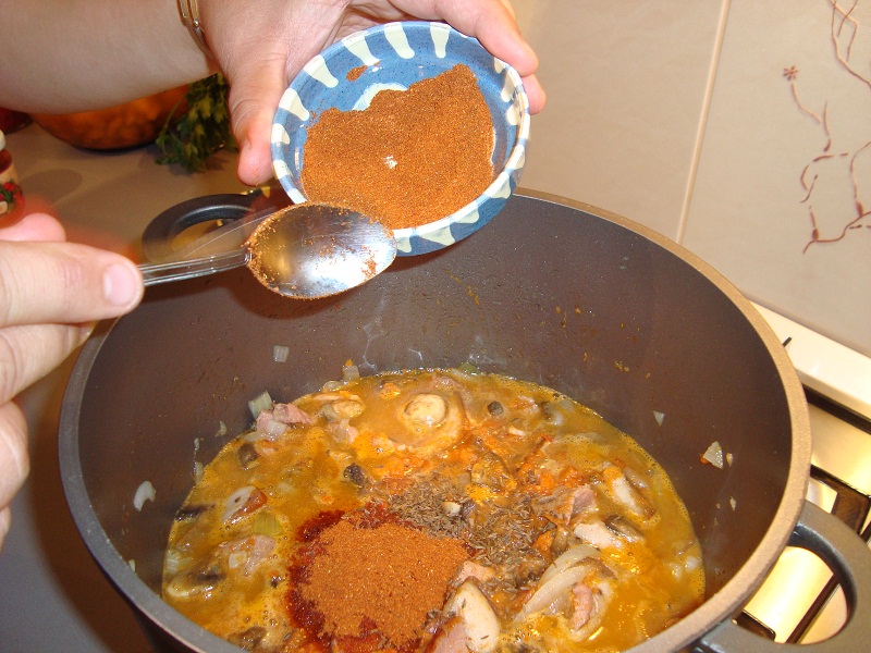 Bucătăria lui Florian: Gulaş cu fasole...Bab Gulyas