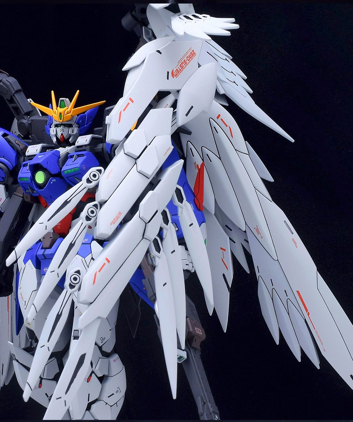 Painted Build: HiRM 1/100 Wing Gundam Zero Custom EW