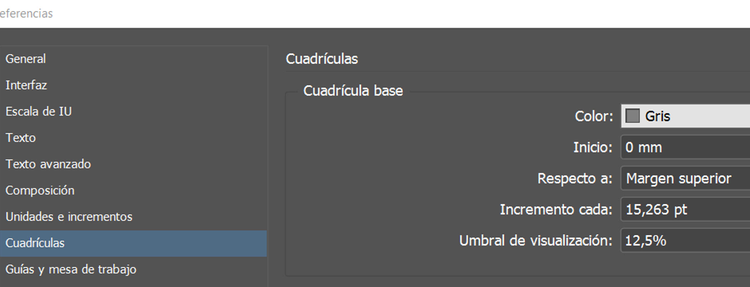 Ajustar línea base en InDesign - profeivan