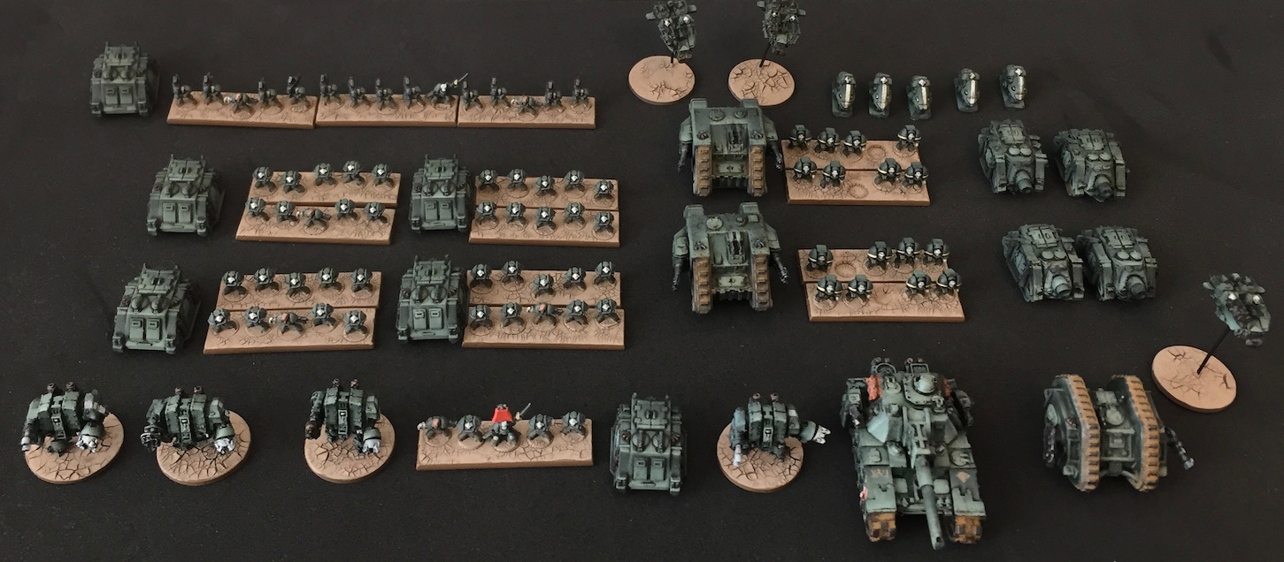 40k Hobby Blog: Epic 30K Troop & Army Shots