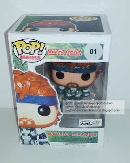Metal Gear Solid Custom Funko Pop Of Solid Snake