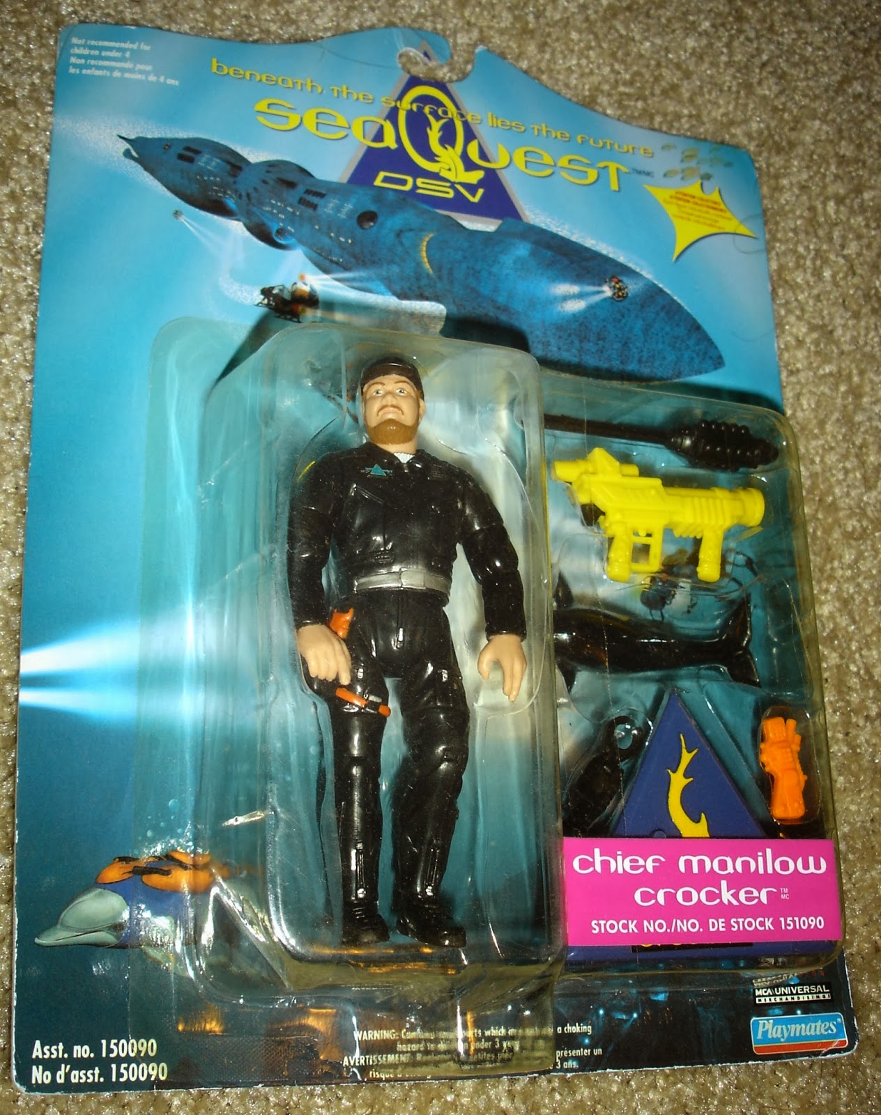seaQuest Merchandise, Props, and Scripts: seaQuest Action Figures ...