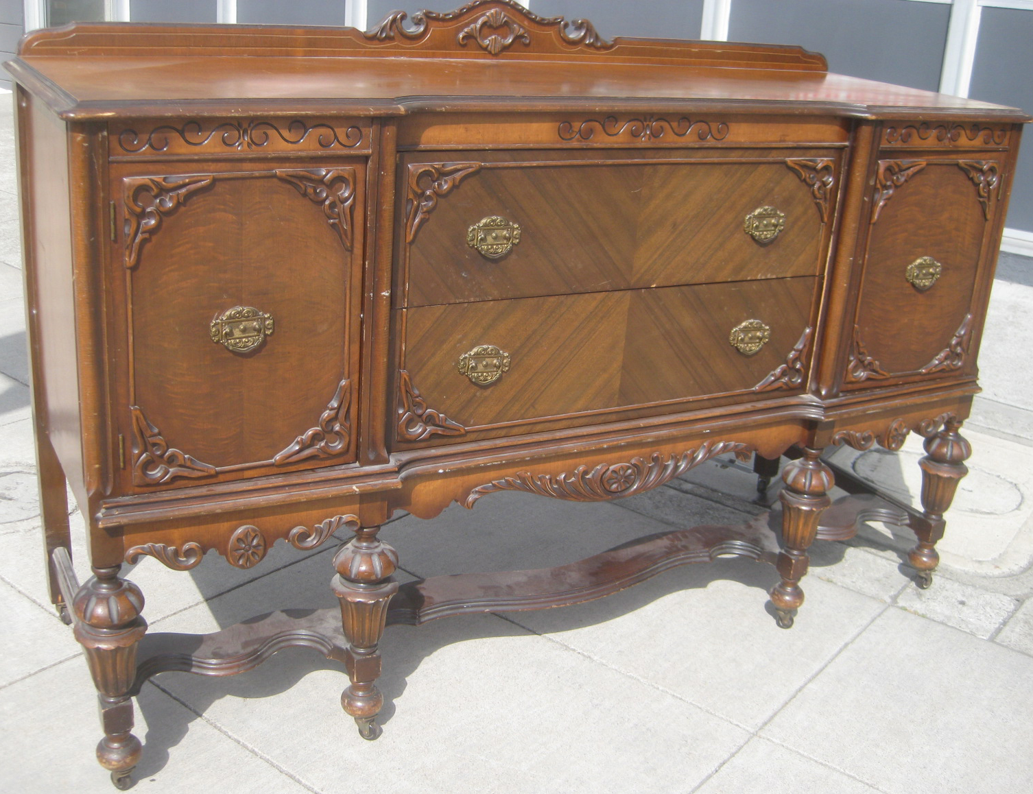UHURU FURNITURE & COLLECTIBLES: SOLD - Victorian Buffet - $80
