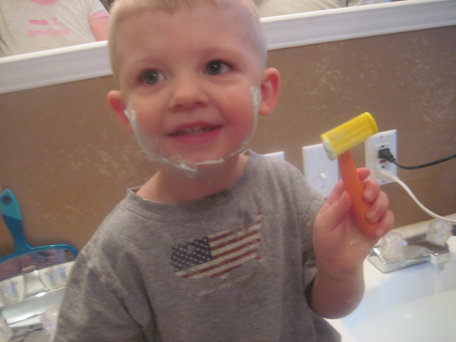 Katie Did Shaving Like Daddy