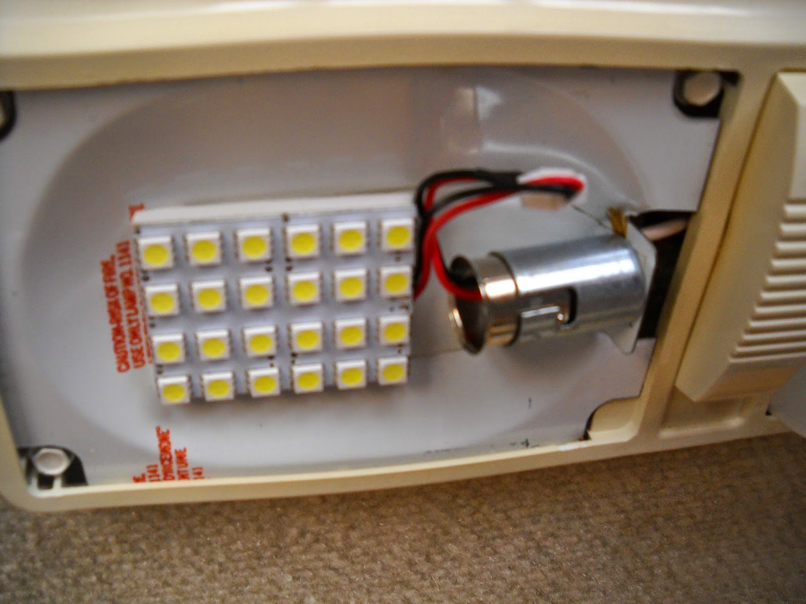 Brian and Barbara RV'ing: Learning every day (LED's)