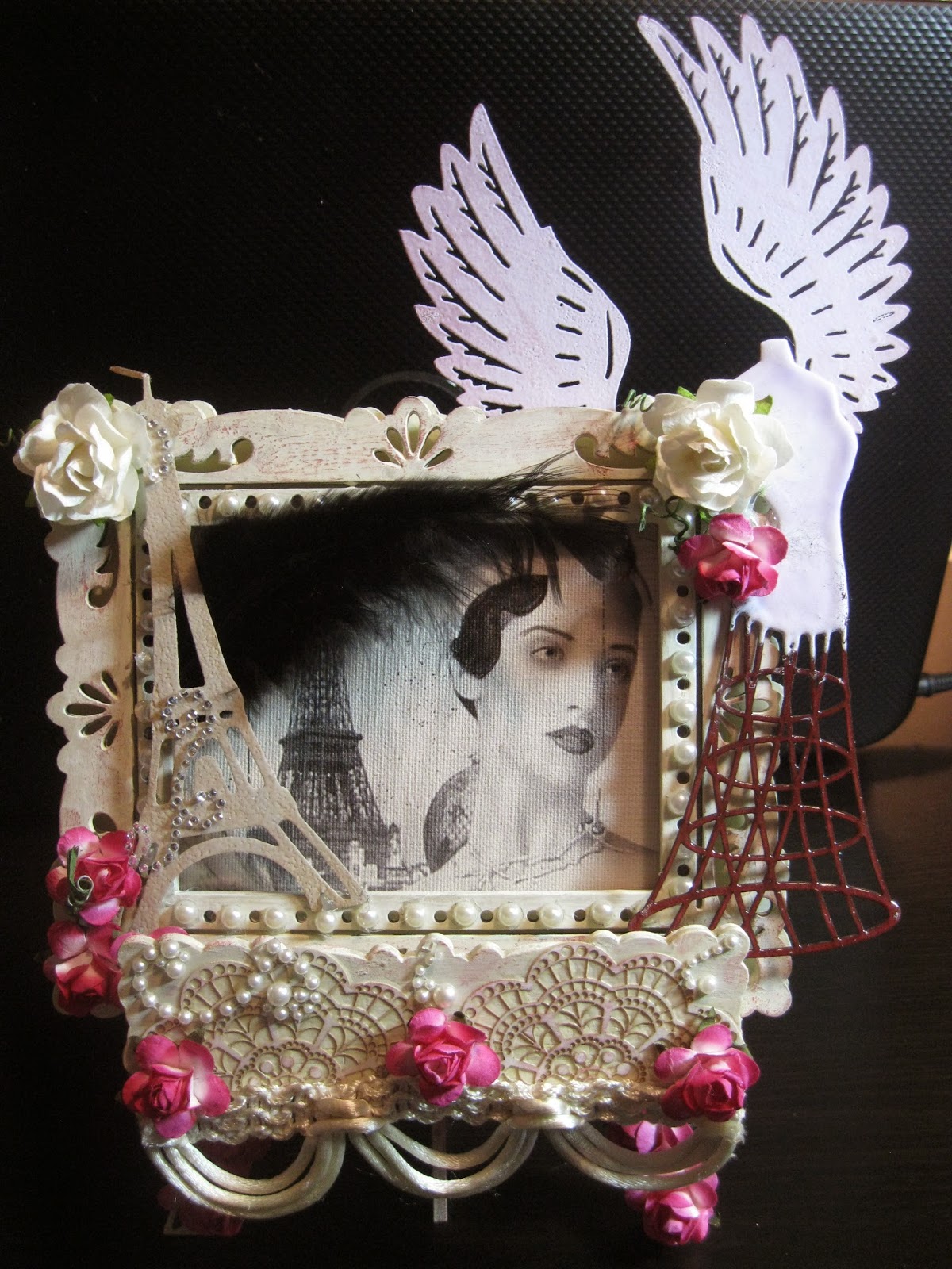 Ginas Designs: Victorian Photo Frame by Kathi