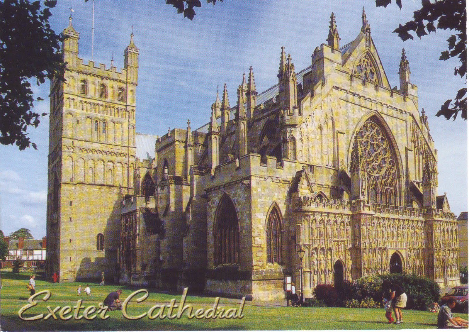The World in Postcards - Sabine's Blog: Exeter Cathedral