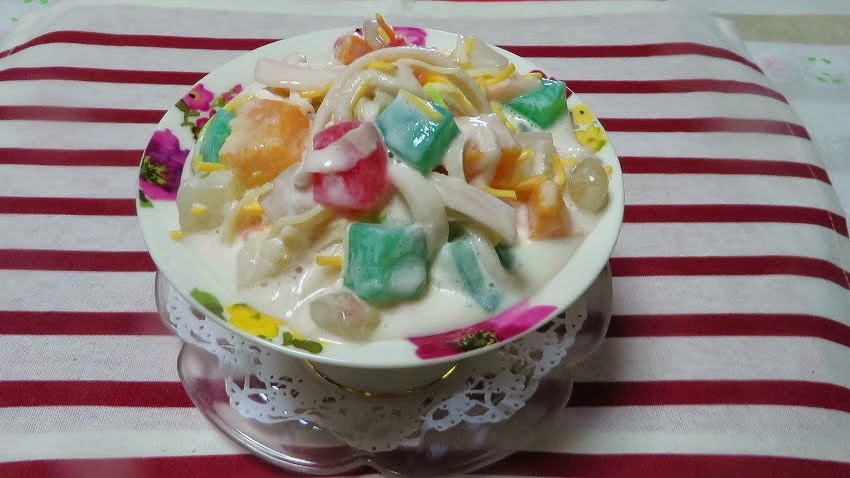 "Nette Cooking": "Buko Fruit Salad"