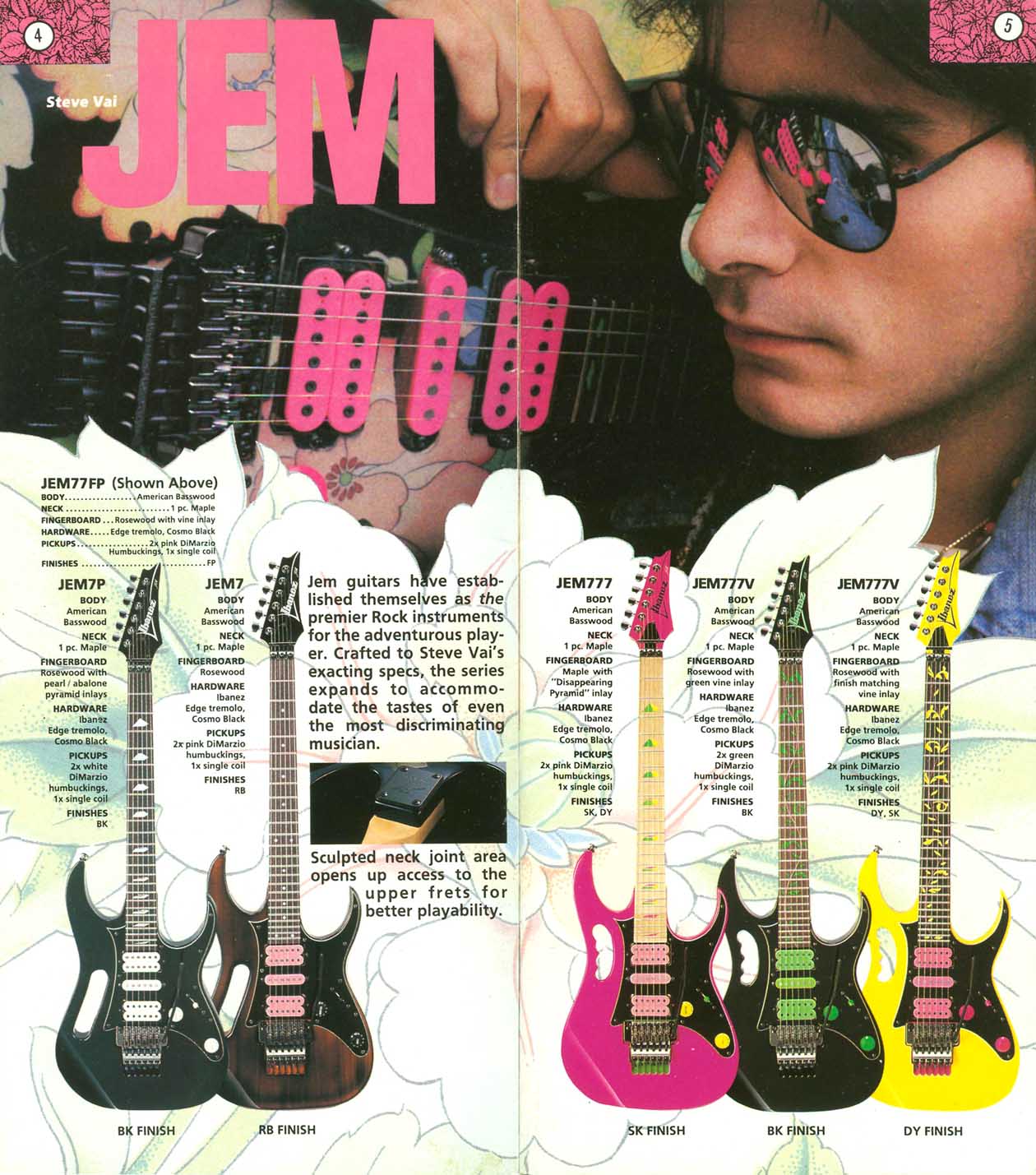 Ibanez JEM Story | MUSIC EQUIPMENT AND NEWS