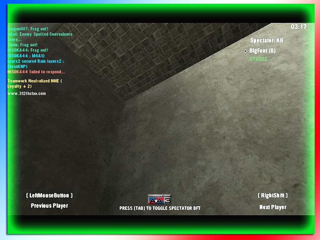 America's Army 3: Recce Rectal Cranial Inversion Redleg Rectal Cranial ...