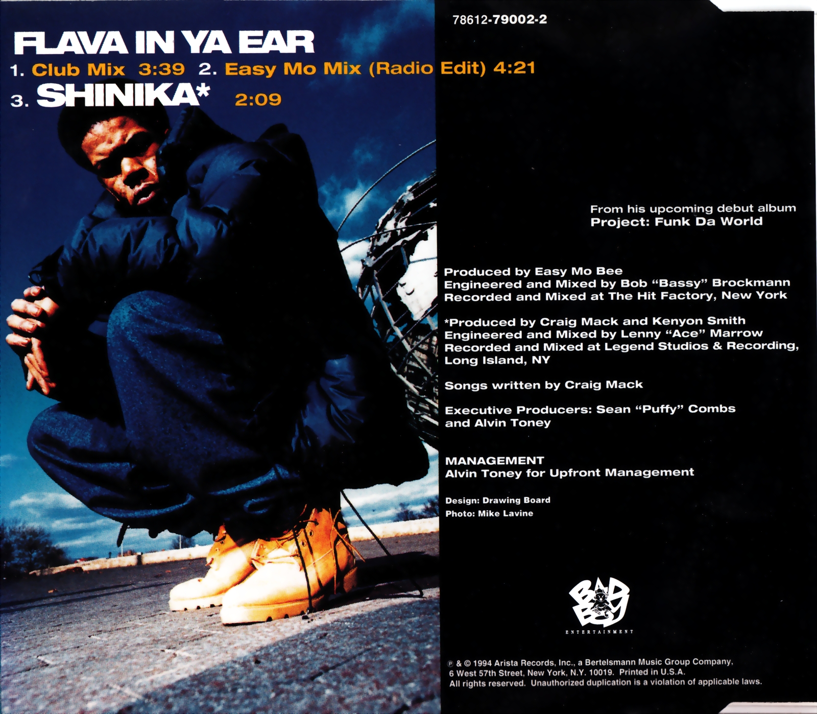 highest level of music: Craig Mack - Flava In Ya Ear-(CDS)-1994