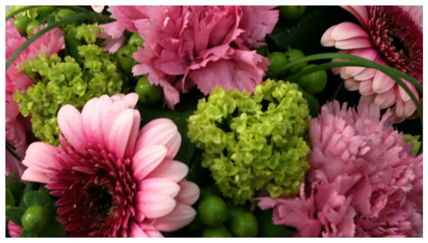 Florist in Rome: Spring is PINK! Fresh Floral Arrangements