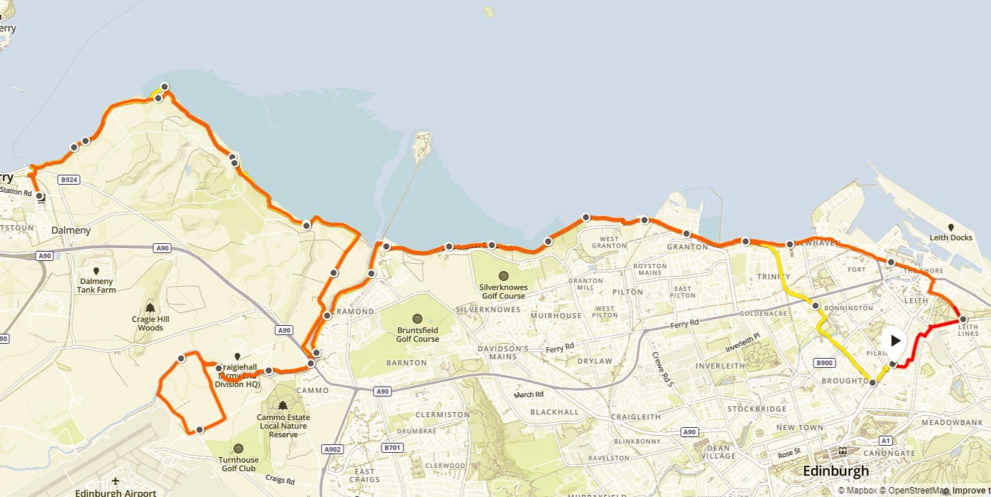 best part of the day: dalmeny yet againy