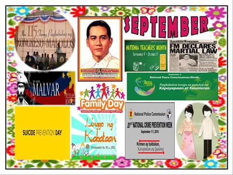 Teacher Fun Files: Deped Monthly Celebrations