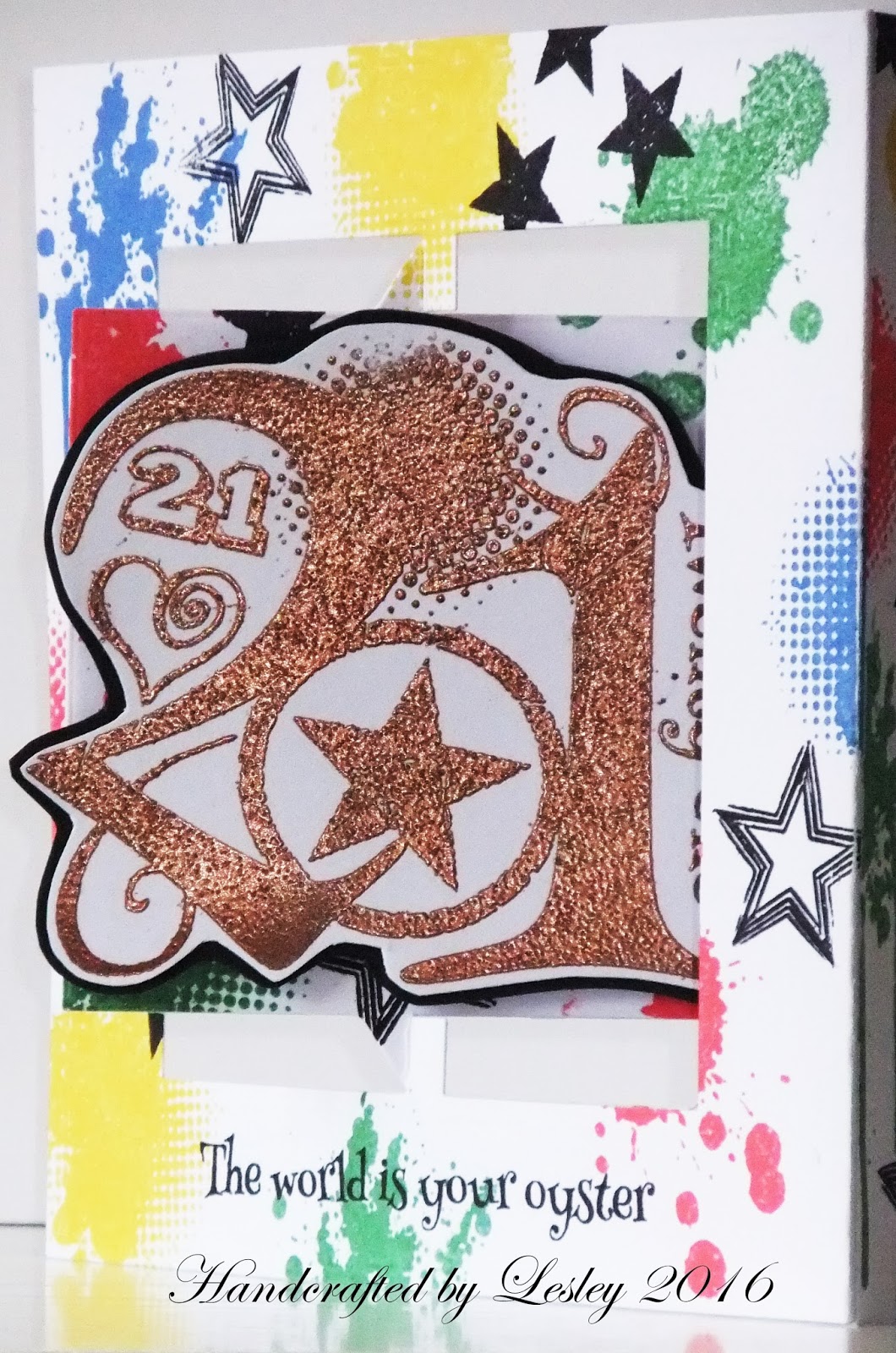 Stamping Bubbles : Happy 21st birthday