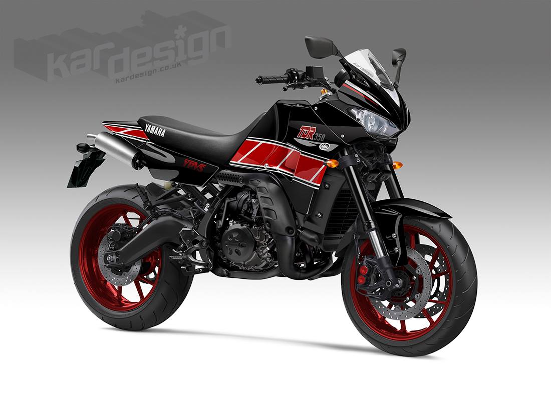 Racing Cafè: Design Corner - Yamaha TDR 350 by Kardesign