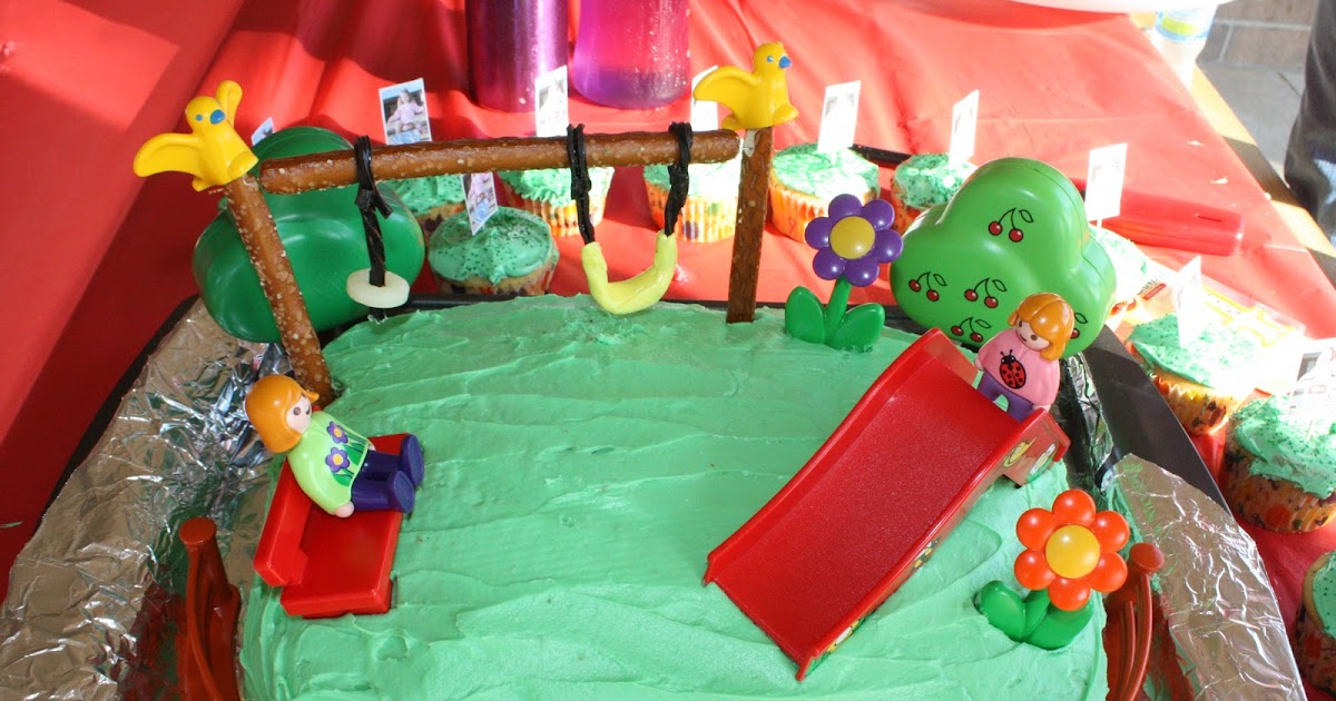 A Slice of Smith Life: Park Birthday Cake
