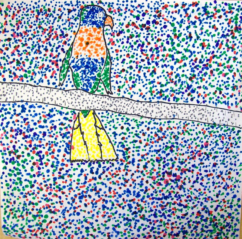 Art at Midway Middle School: The Science of Pointillism