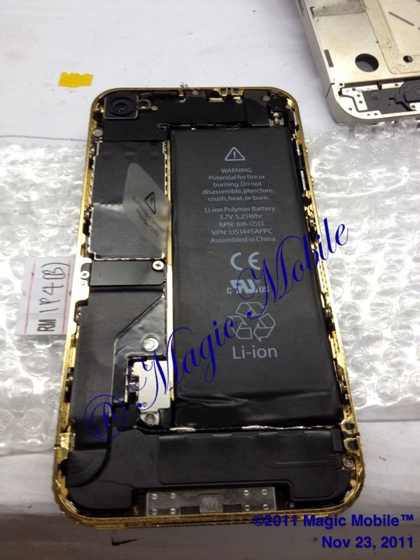 Magic Mobile: Iphone 4 Gold Plated Full Set