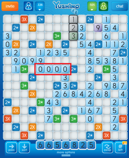 Tom On Games: Scrabble with Numbers