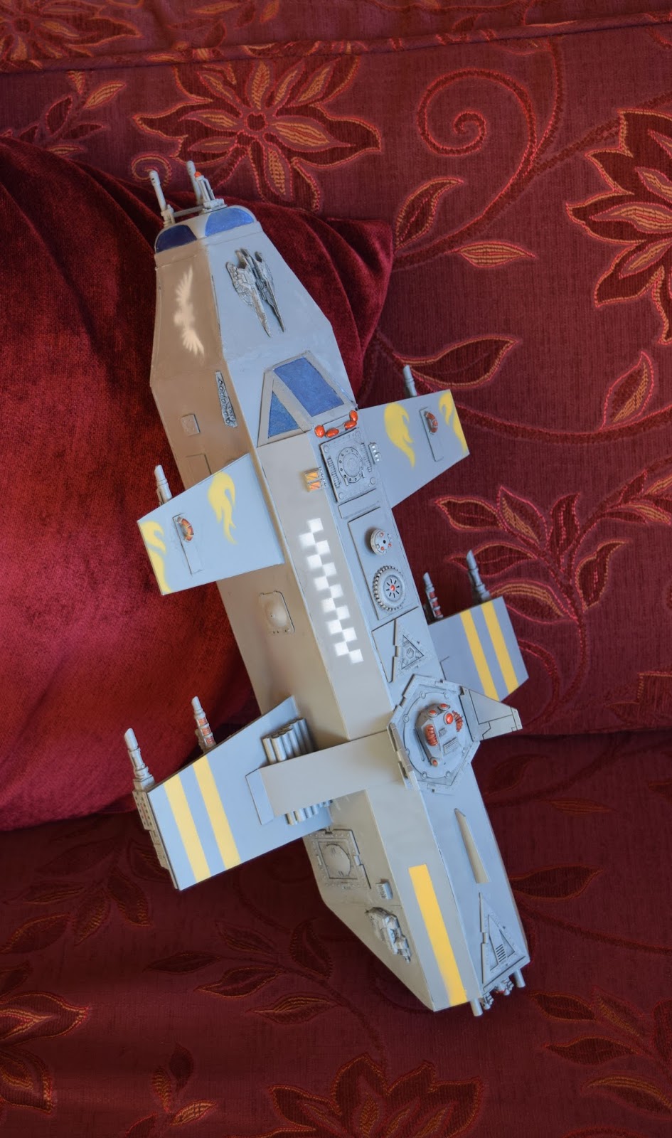 John's Toy Soldiers: Scratch Built Imperial Navy Fury Interceptor P5