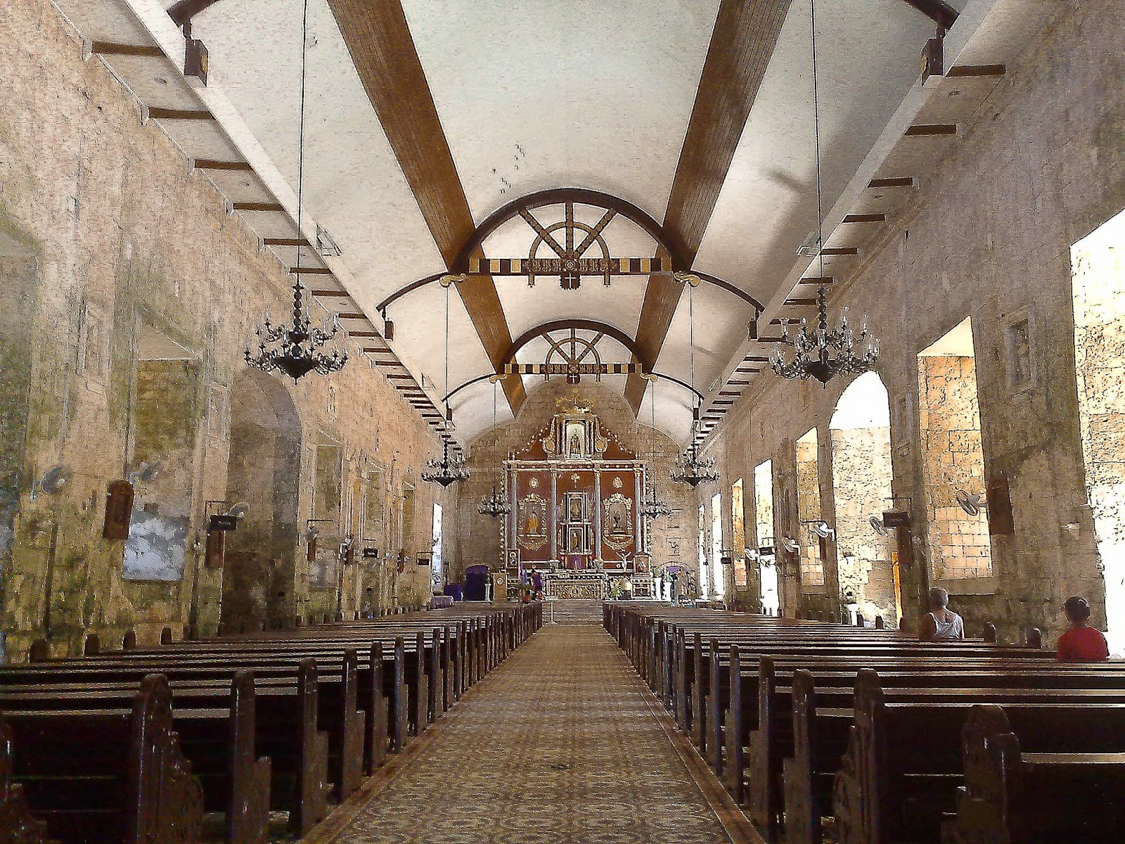 walking distance & et cetera -: Church of Bantayan - Bantayan, Cebu