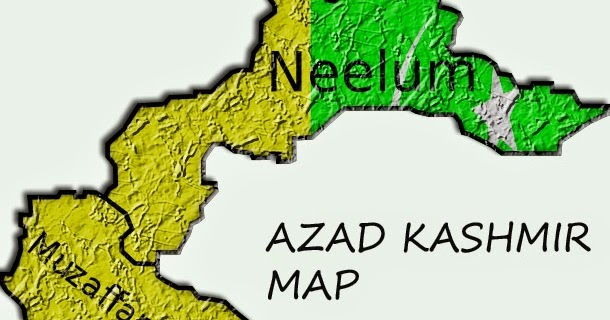 Azad Kashmir Map-AMB DADYAL AZAD KASHMIR
