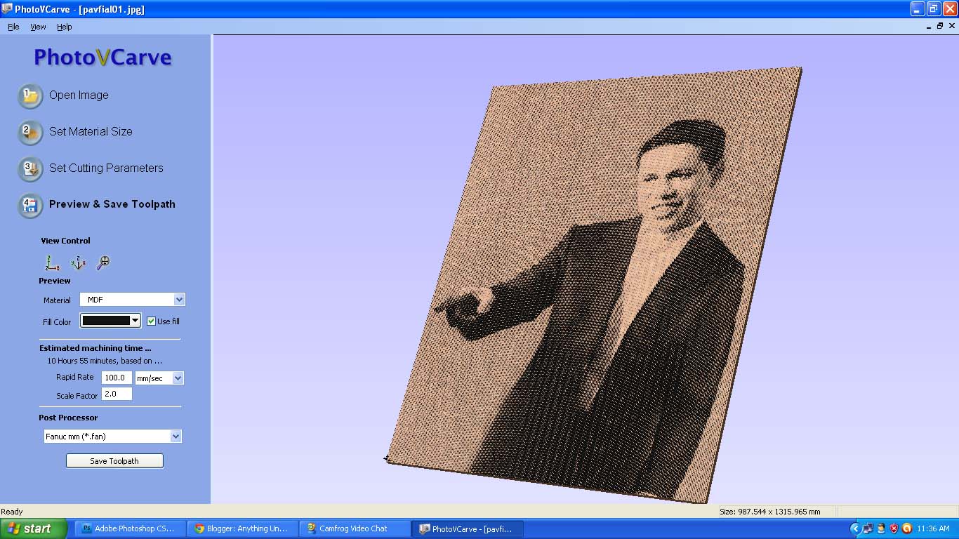 Anything Under the Sun: PHOTOVCARVE Process and production