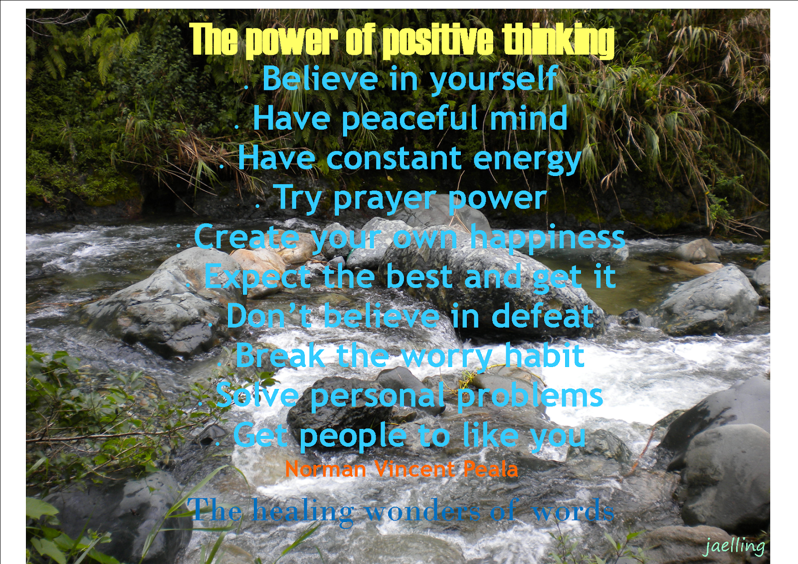 How powerful is positive thinking? PART 1
