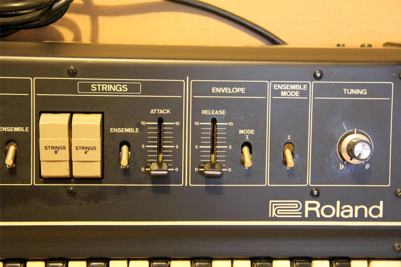 MATRIXSYNTH: Vintage Roland RS 09 Organ/Strings SN 885542