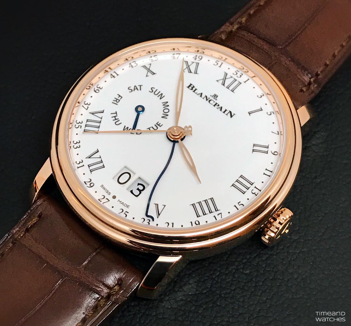 Blancpain - 8 Day Large Date Week Indication | Time and Watches | The ...