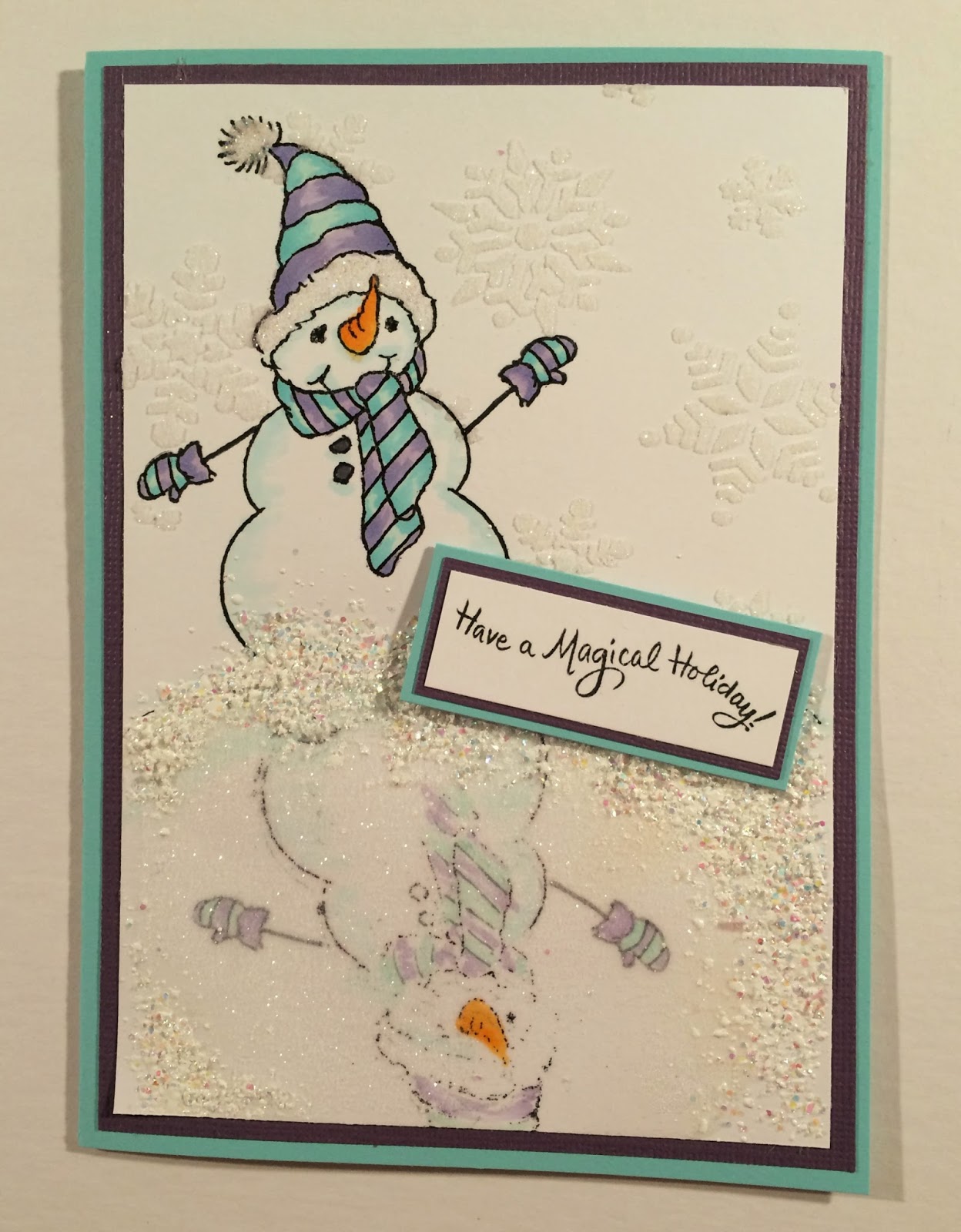 Artfully Articulate: Snowman Reflections!