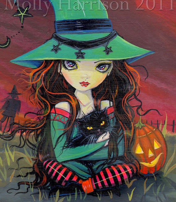 Florilège: MOLLY HARRISON - FANTASY ART - USA