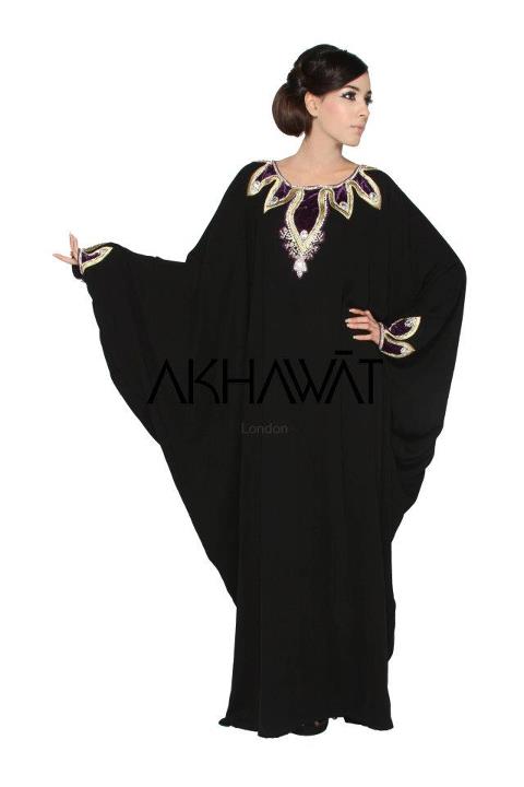 Egyptian Abayas 2013 | New Butterfly Abaya Styles