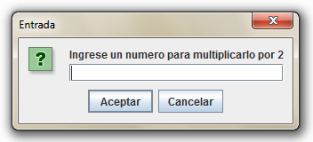 CoDejaVu: Ejemplo JOptionPane