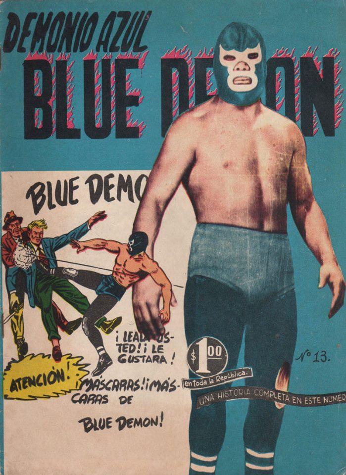 Elazotevenezolanoelblog: Historietas Demonio Azul - Blue Demon