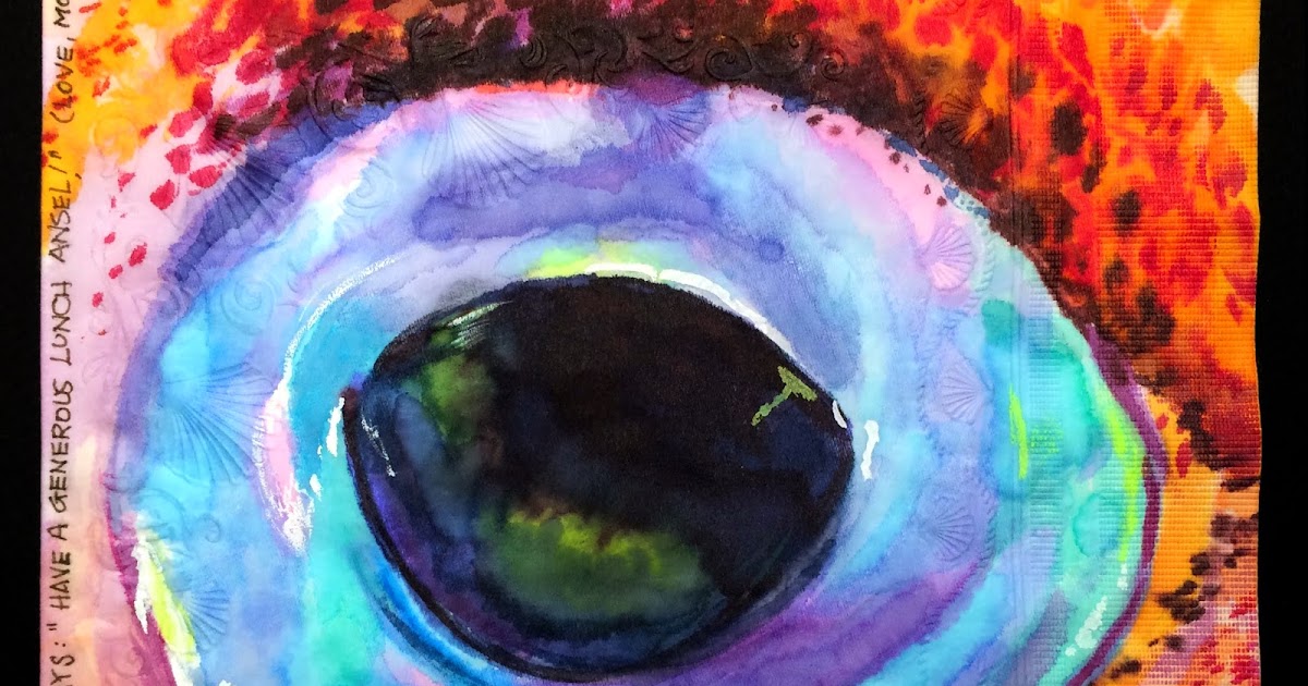 Daily Napkins: Colossal Squid Eye