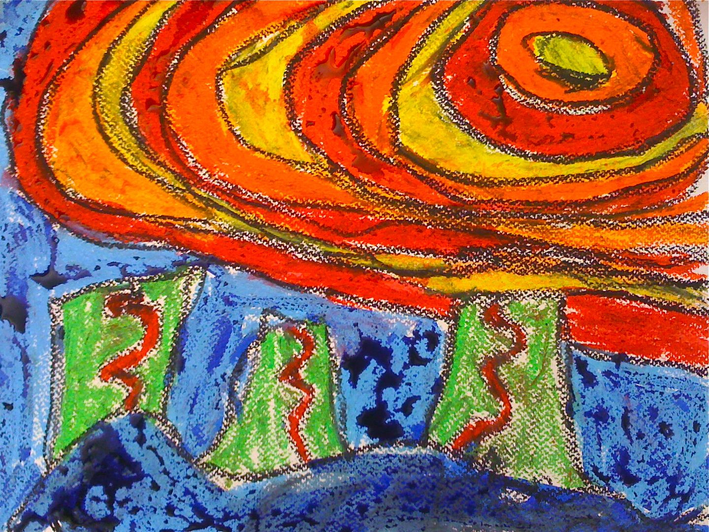 Kids Art Market: Warm and Cool Color Seascape with Hans Hoffman